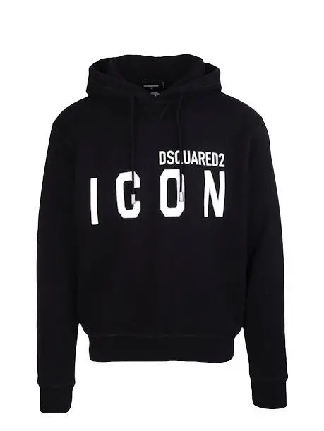 Dsquared2 Icon Cool Hoodie - Black/white