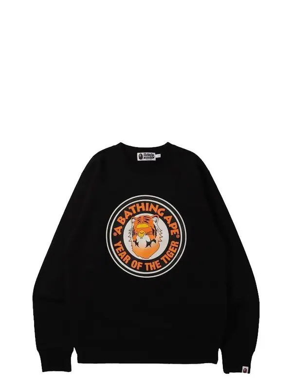 BAPE Year Of The Tiger Crew - Black