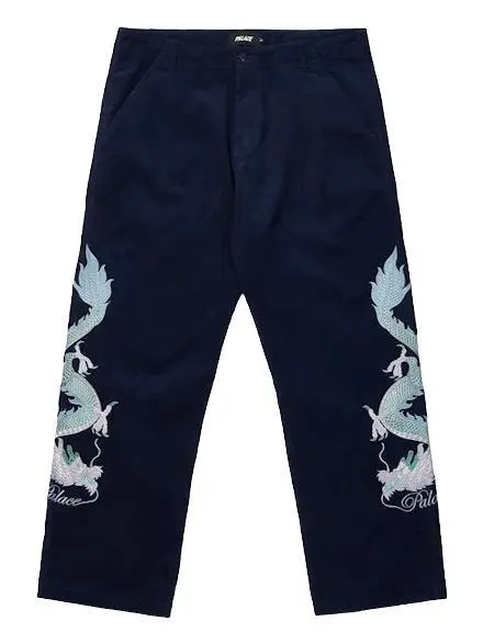 PALACE Plain Pant - Navy Blue