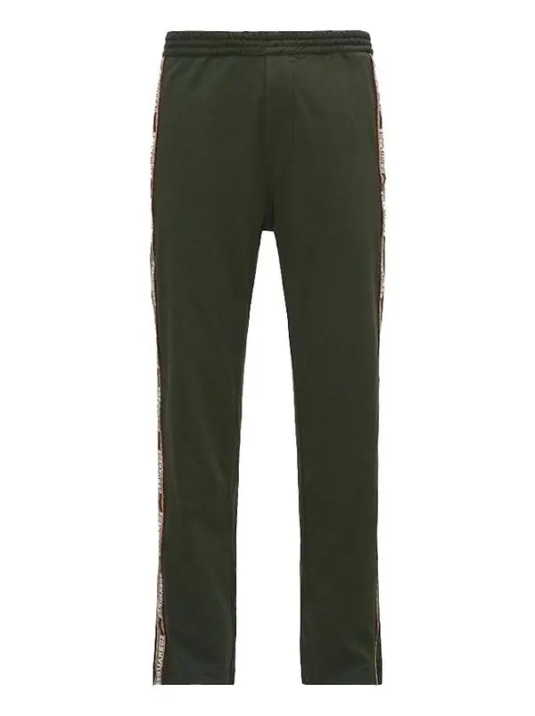Dsquared2 Side Band Logo Trousers - Green