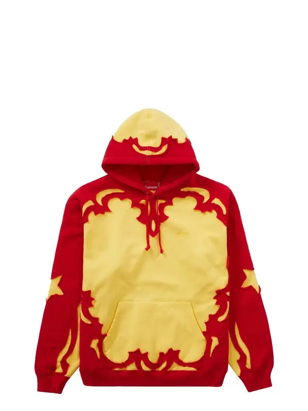 Supreme Western Cut Out Hooded Sweatshirt - Gold