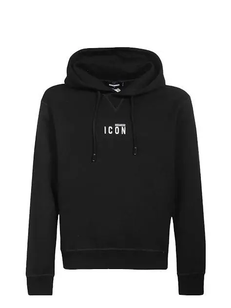 Dsquared2 Mini Be Icon Hoodie - Black/white