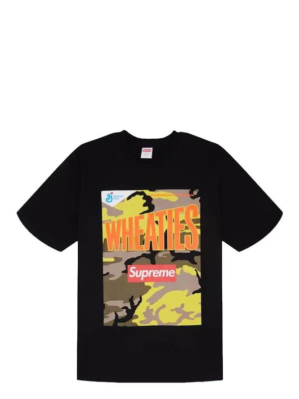 Supreme Wheaties Tee Shirt - Black