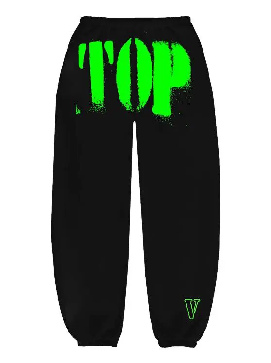 YOUNGBOY NBA X Vlone Top Sweatpants Sweatpants - Green