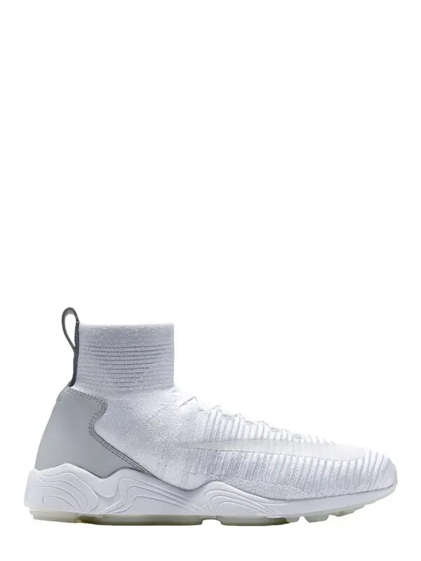 Nike Zoom Mercurial Flyknitin Sneakers - White/wolf Grey