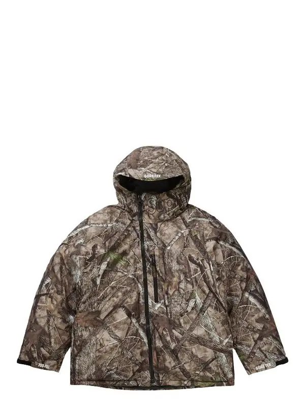 Supreme Goretex 700-fill Down Parka - Timber Camo