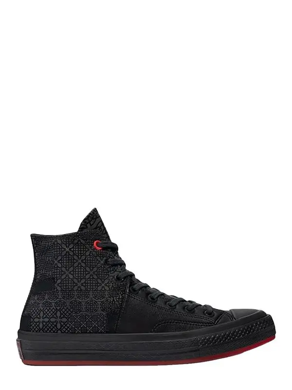 CONVERSE Chuck Taylor All Star 70 Hi Chinese New Year Patchwork - Black/chile Red
