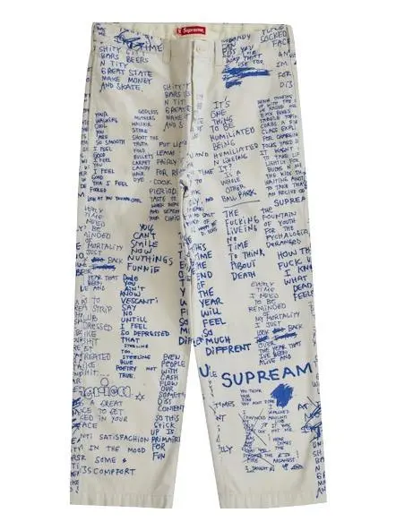 Supreme Gonz Poems Chino Pant - Stone