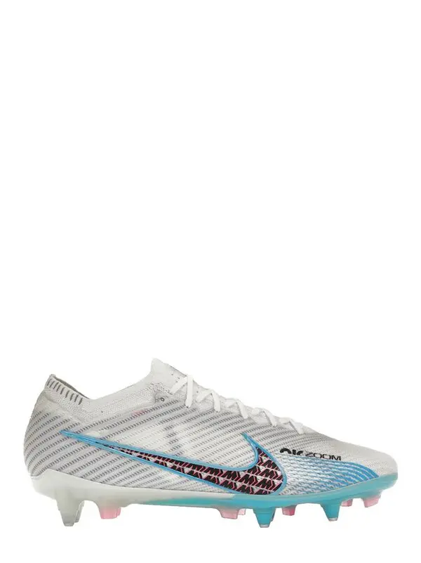 Nike Zoom Mercurial Vapor 15 Elite Sgpro Anticlog Traction - White/pink Blast/indigo Haze