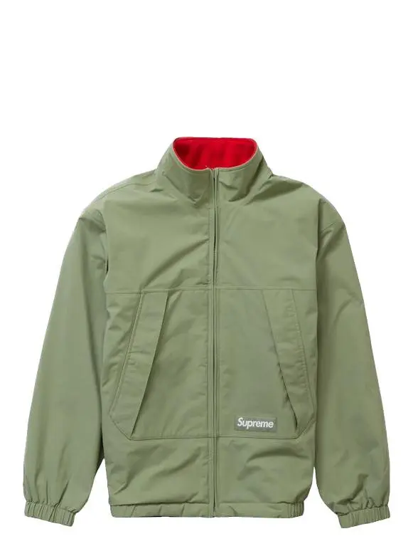 Supreme Gore-tex Reversible Polartec Lined Jacket - Light Olive