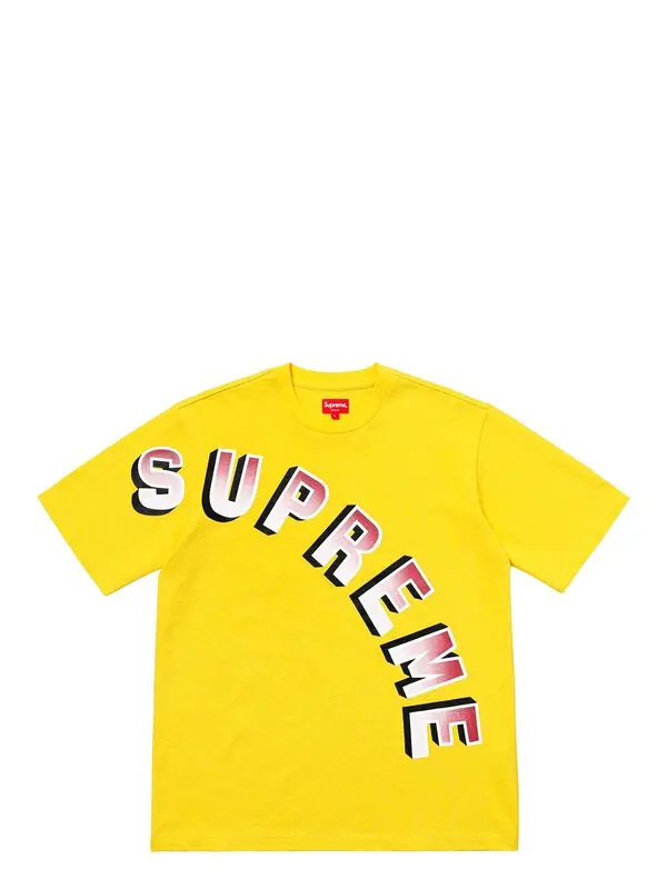 Supreme Gradient Arc Top - Dark Yellow