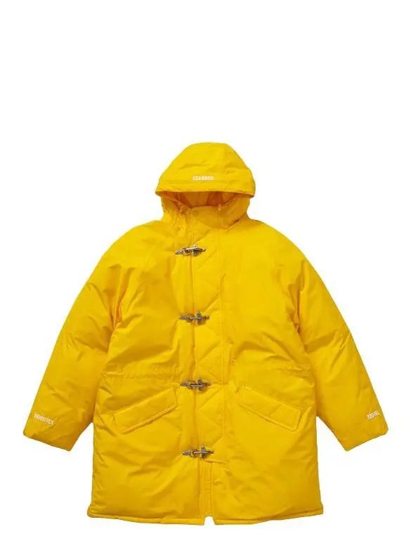 Supreme Goretex 700-fill Down Clip Parka Jacket - Yellow