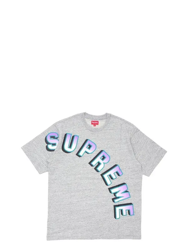 Supreme Gradient Arc Top - Heather Grey