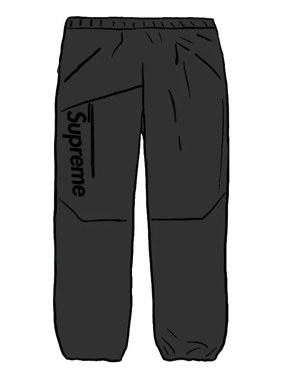Supreme Goretex Paclite Pant - Black