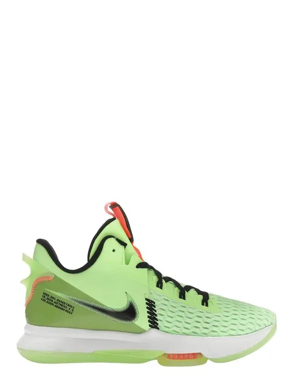 Nike Lebron Witness 5 Grinch - Hot Lime/black/bright Mango