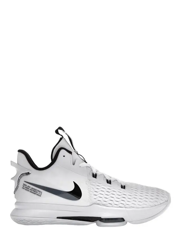 Nike Lebron Witness 5 Sneakers - White/black