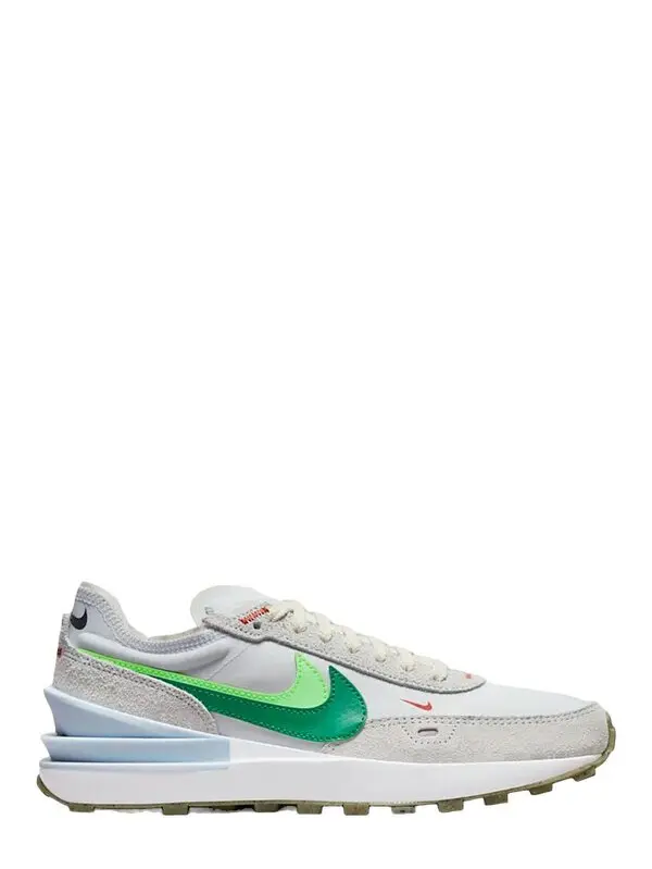 Nike Waffle One Se Sneakers - Football Grey/ghost Green/mantra Orange