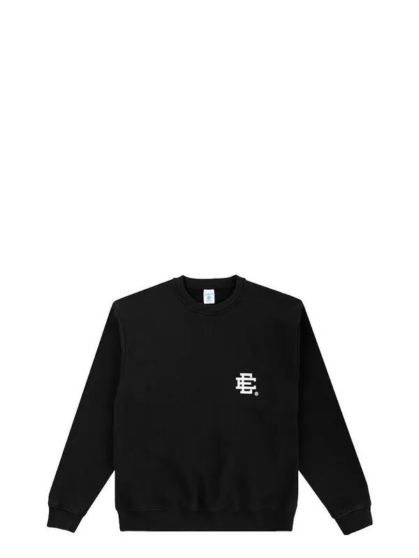 ERIC EMANUEL Basic Crewneck Sweatshirt - Black/white