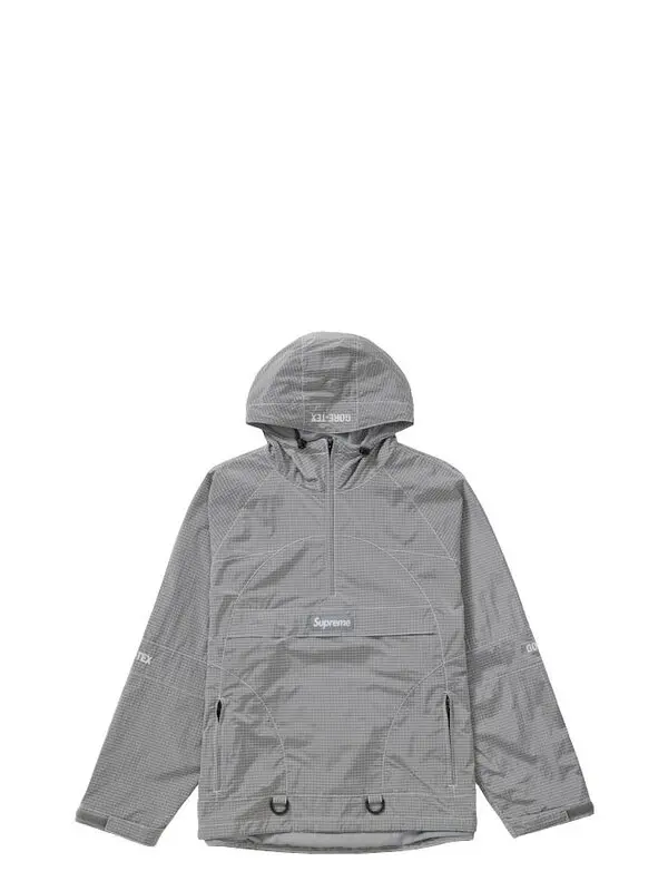 Supreme Gore-tex Contrast Stitch Anorak - Silver