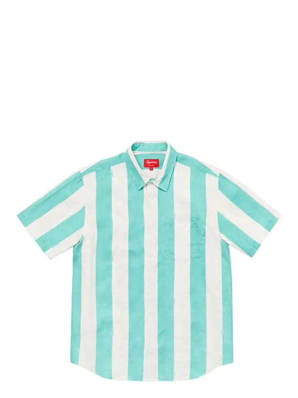 Supreme Wide Stripe Shirt - Teal