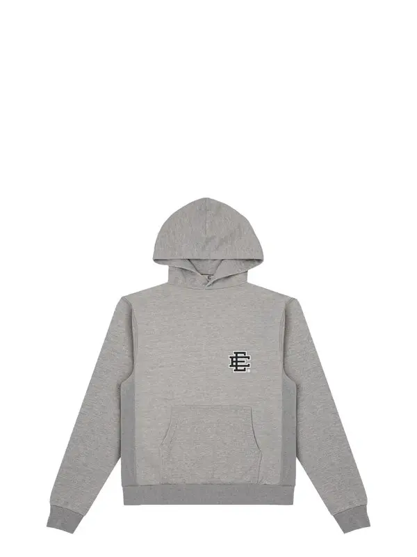 ERIC EMANUEL Ee Basic Hoodie - Heather/black/white