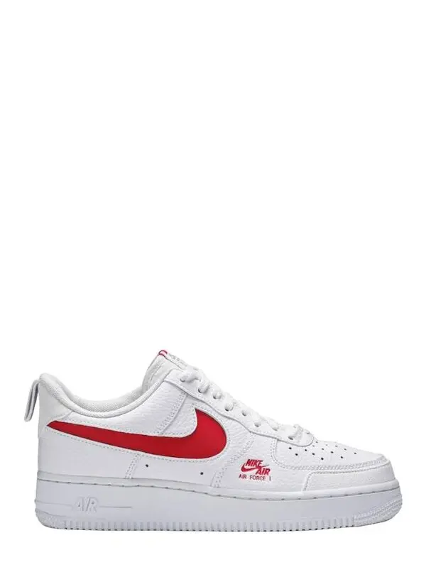 Nike Air Force 1 07 Lv8 Sneakers - White/red