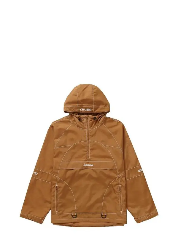 Supreme Goretex Contrast Stitch Anorak - Copper