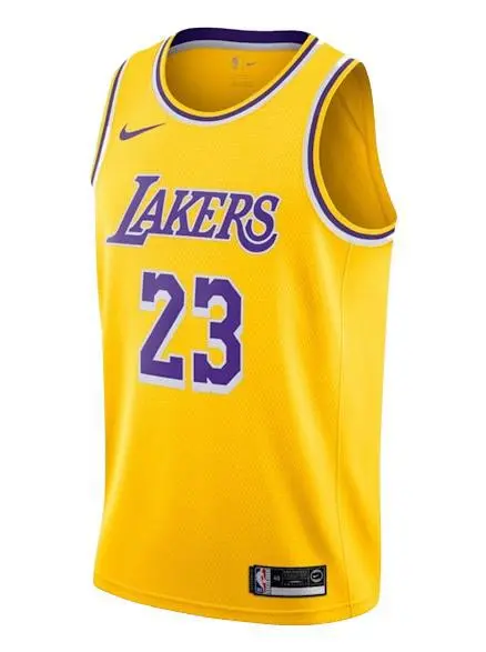 Nike Lebron James Icon Swingman Jersey - Yellow