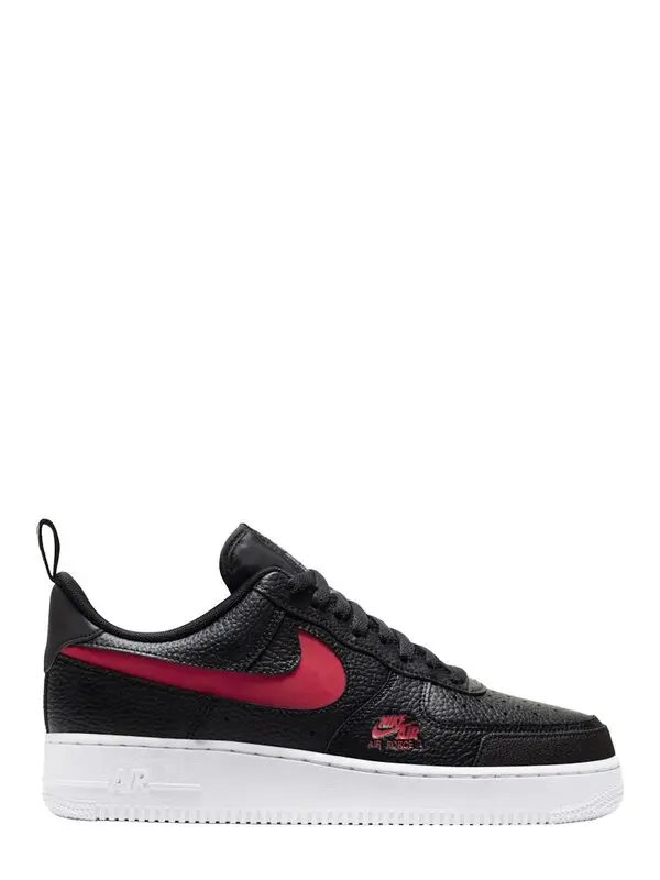 Nike Air Force 1 Low Utility Sneakers - Black/red