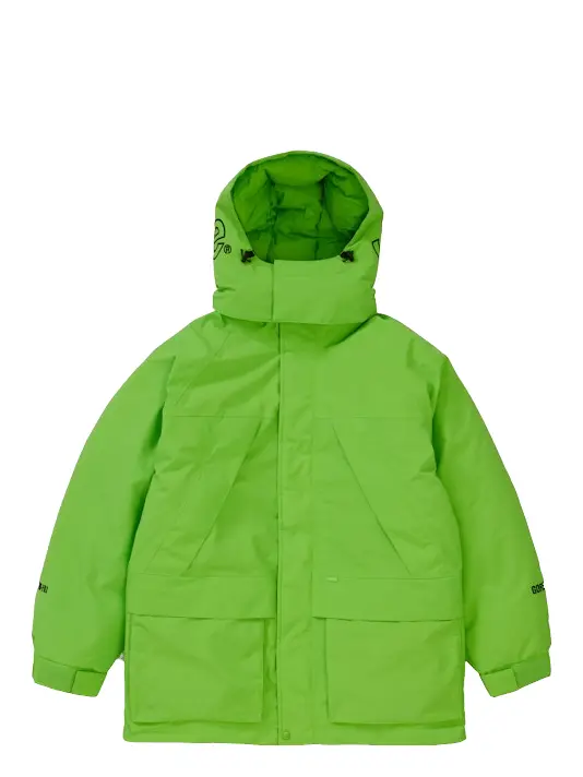 Supreme Gore-tex 700-fill Down Parka - Lime