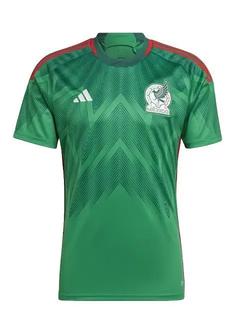 Adidas Mexico 22 Away Jersey - Vivid Green/collegiate Green