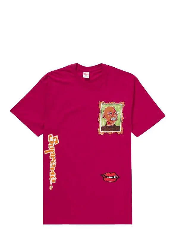 Supreme Gonz Portrait Tee Shirt - Magenta