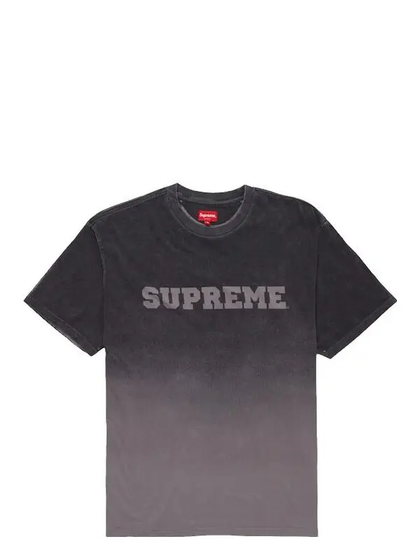 Supreme Gradient Short Sleeve Top - Black