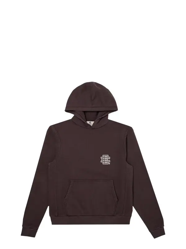 ERIC EMANUEL Ee Basic Hoodie - Chocolate Plum