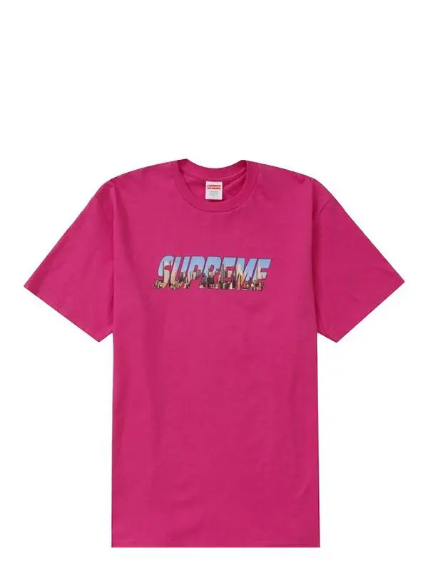 Supreme Gotham Tee Shirt - Magenta