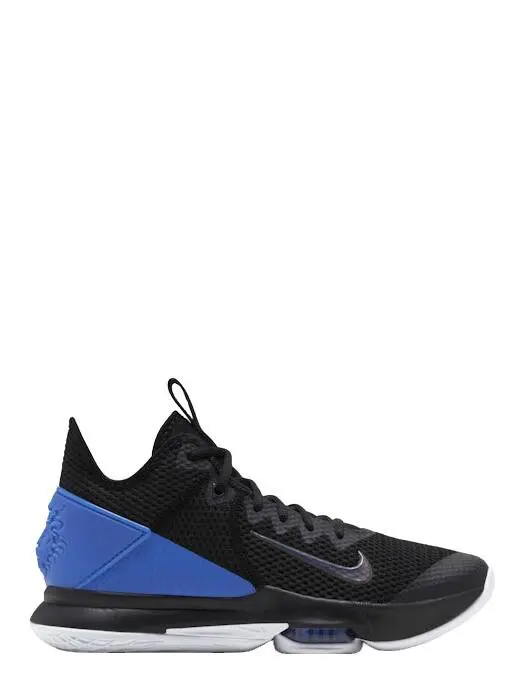 Nike Lebron Witness 4 Sneakers - Black/hyper Cobalt Blue/clear