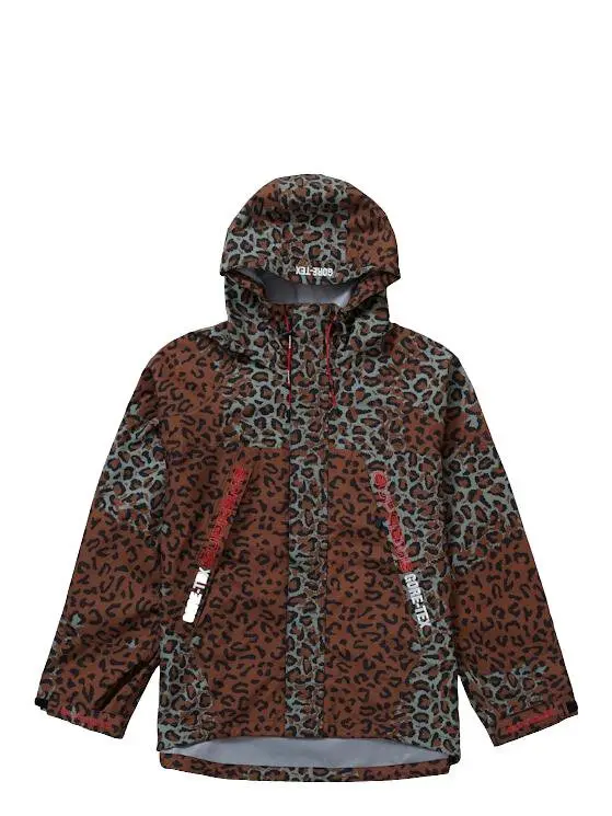 Supreme Gore-tex Taped Seam Jacket - Leopard