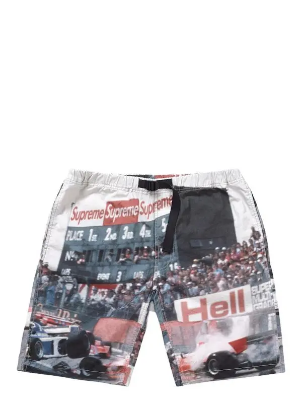 Supreme Grand Prix Belted Short - Multicolor