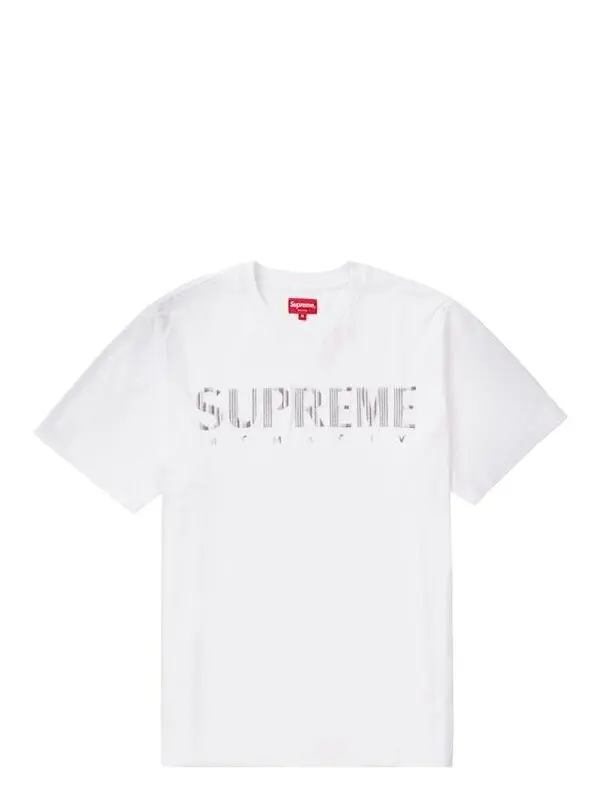Supreme Gradient Logo Tee Shirt - White