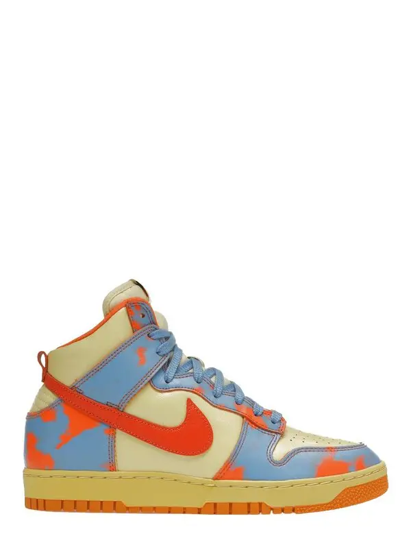 Nike Dunk High 1985 Sp Orange Acid Wash - Safety Orange/team Orange