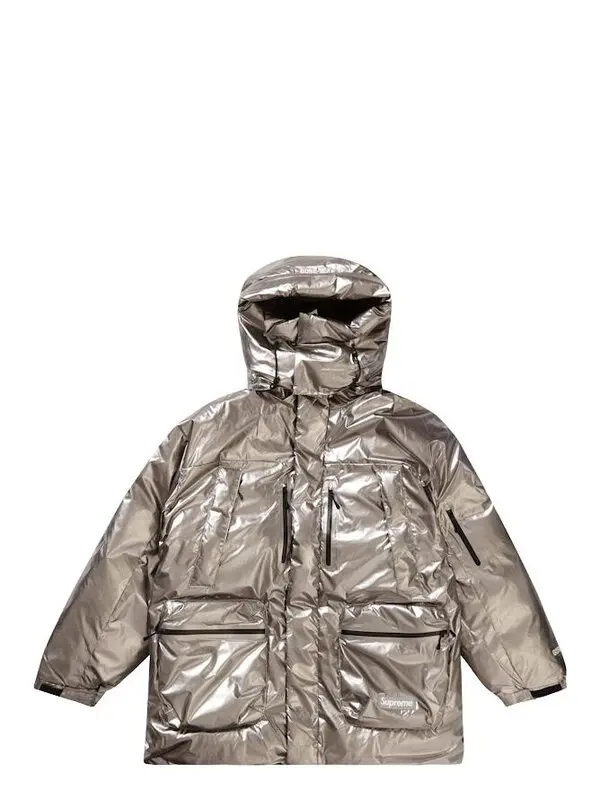 Supreme Goretex 700-fill Down Parka - Silver