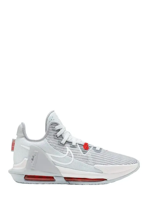 Nike Lebron Witness Sneakers - Platinum/university Red/white