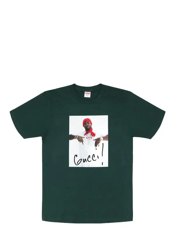 Supreme Gucci Mane Tee Shirt - Green