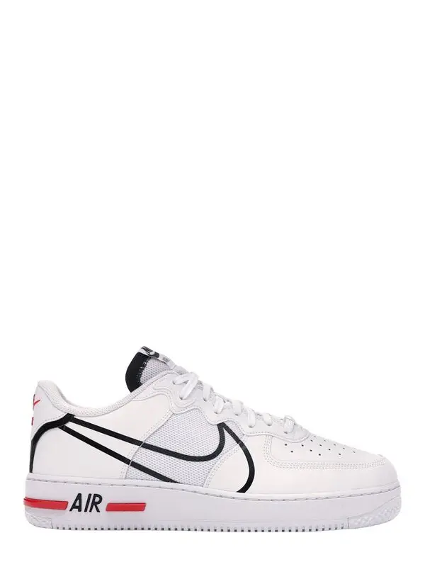 Nike Air Force 1 React - White/black/university Red