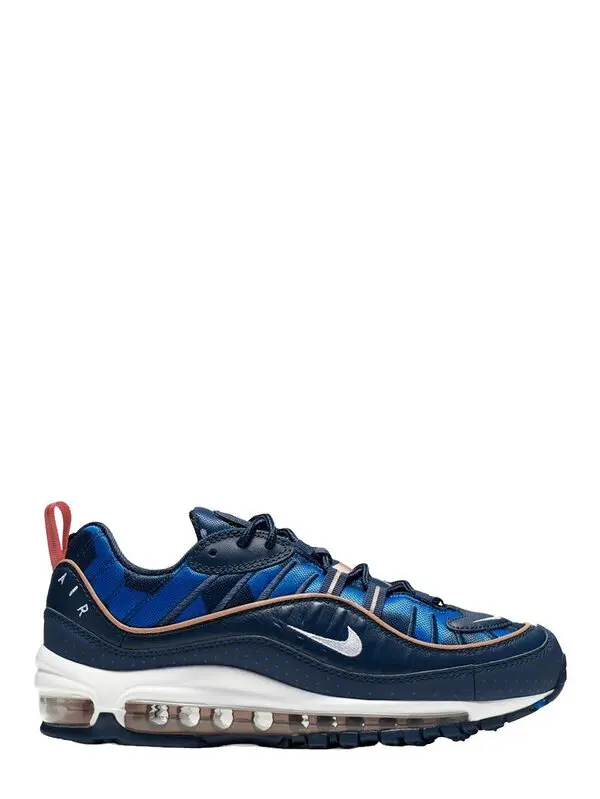 Nike Air Max 98 Unite Totale Sneakers - Midnight Navy Blue/rose Gold/game Royal