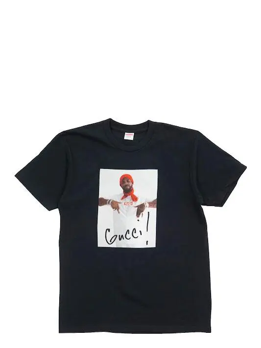 Supreme Gucci Mane Tee Shirt - Black