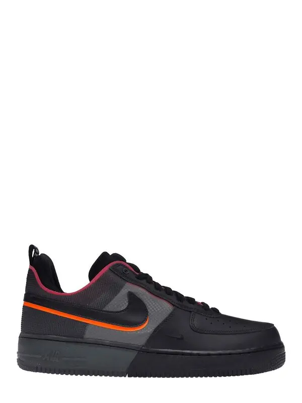 Nike Air Force 1 React Sneakers - Black/team Orange