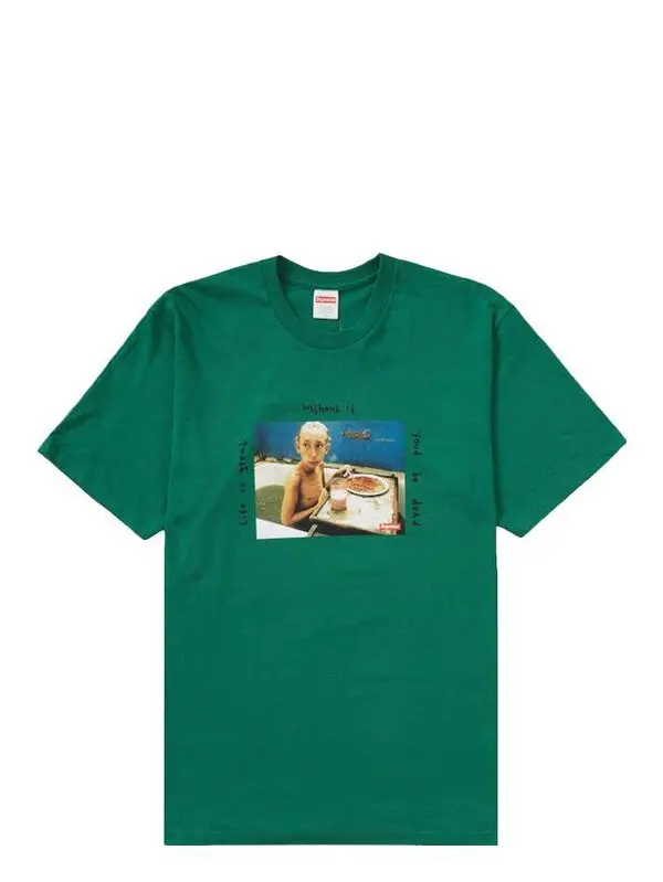 Supreme Gummo Bathtub Tee Shirt - Light Pine