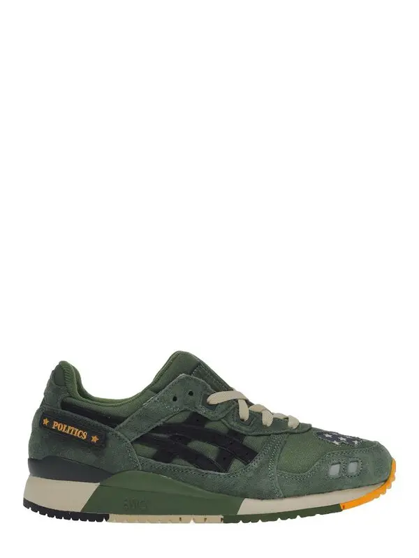 Asics Gel Lyte Iii Sneaker Politics Always Readyin - Courtyard Green/black