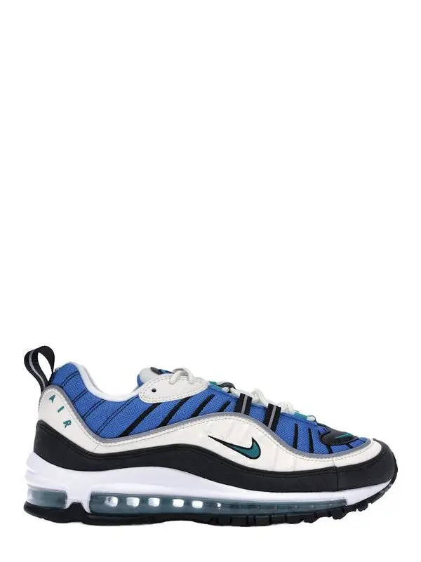 Nike Air Max 98 Sneakers - Sail/radiant Emerald/blue Nebula